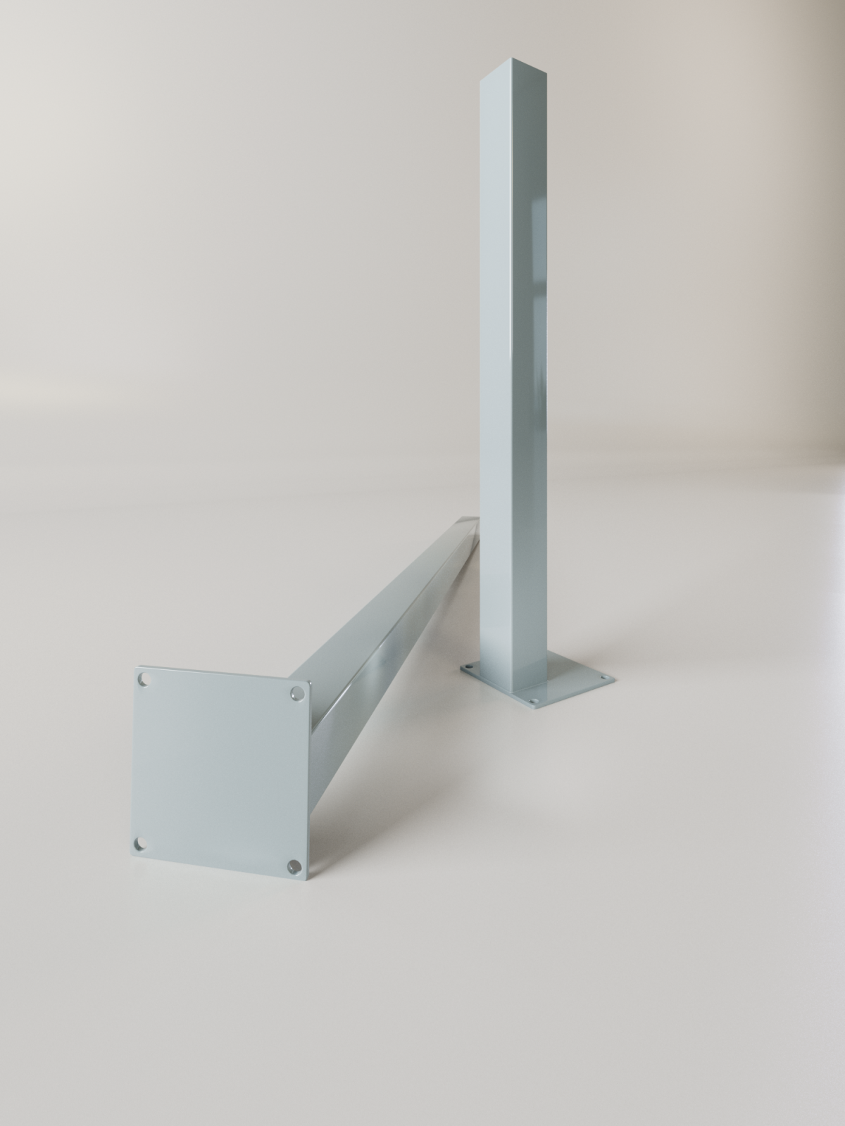 Bolt to Concrete Post #2 (Side Mount) - Great Barrier Online