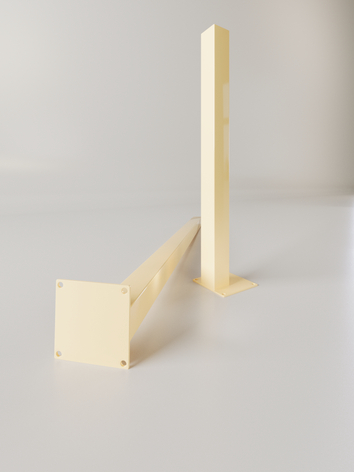 Bolt to Concrete Post #2 (Side Mount) - Great Barrier Online