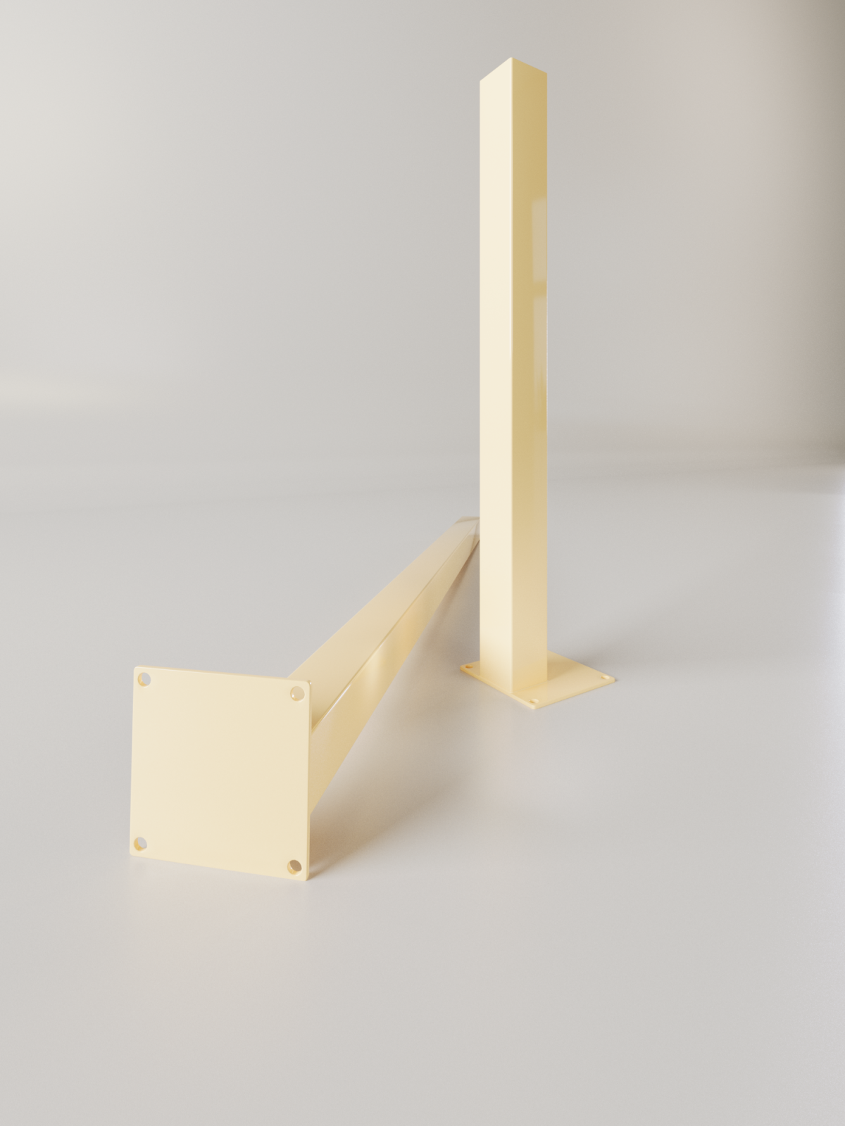 Bolt to Concrete Post #2 (Side Mount) - Great Barrier Online