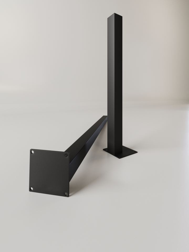 Bolt to Concrete Post #2 (Side Mount) - Great Barrier Online