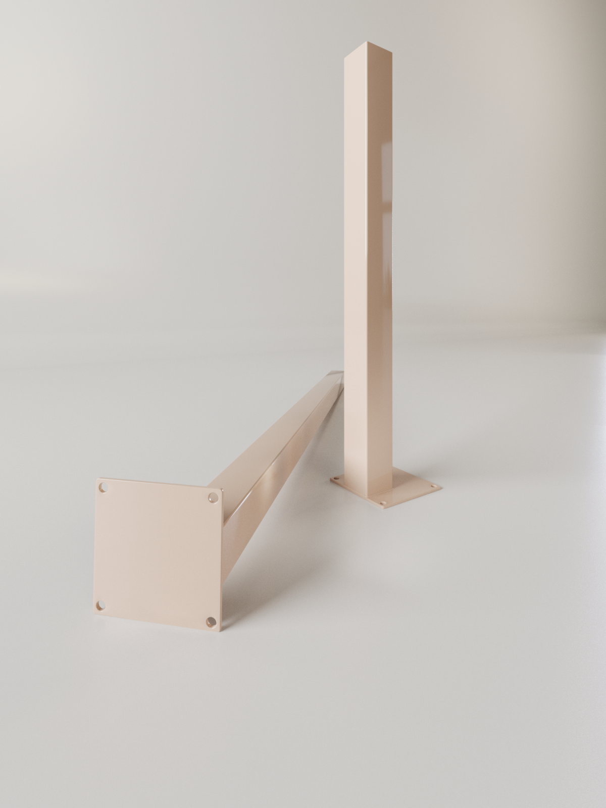 Bolt to Concrete Post #2 (Side Mount) - Great Barrier Online