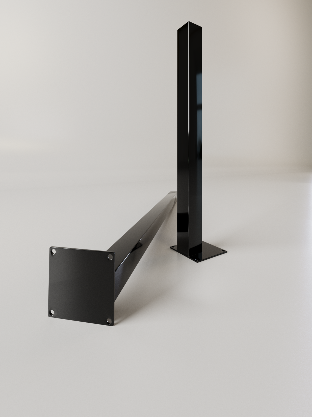 Bolt to Concrete Post #2 (Side Mount) - Great Barrier Online