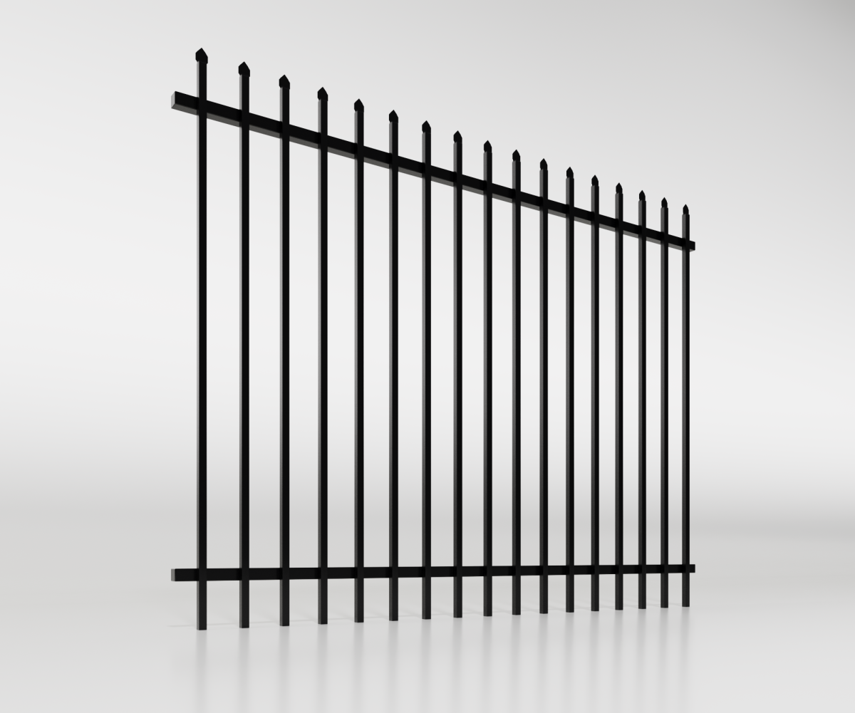 Security Spear Top Fence Panel - Great Barrier Online